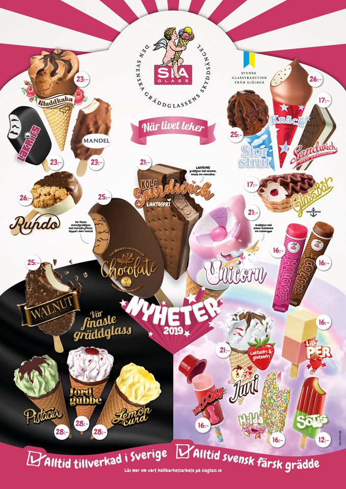 Årets glasskarta - SIA Glass